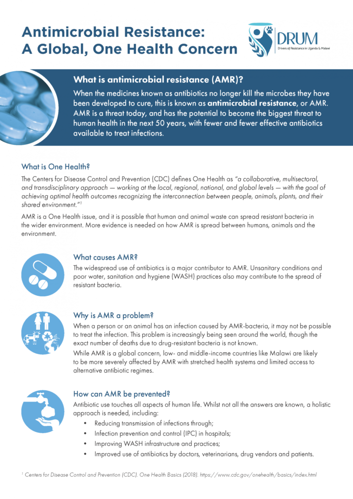 Antimicrobial Resistance: A Global, One Health Concern - African ...