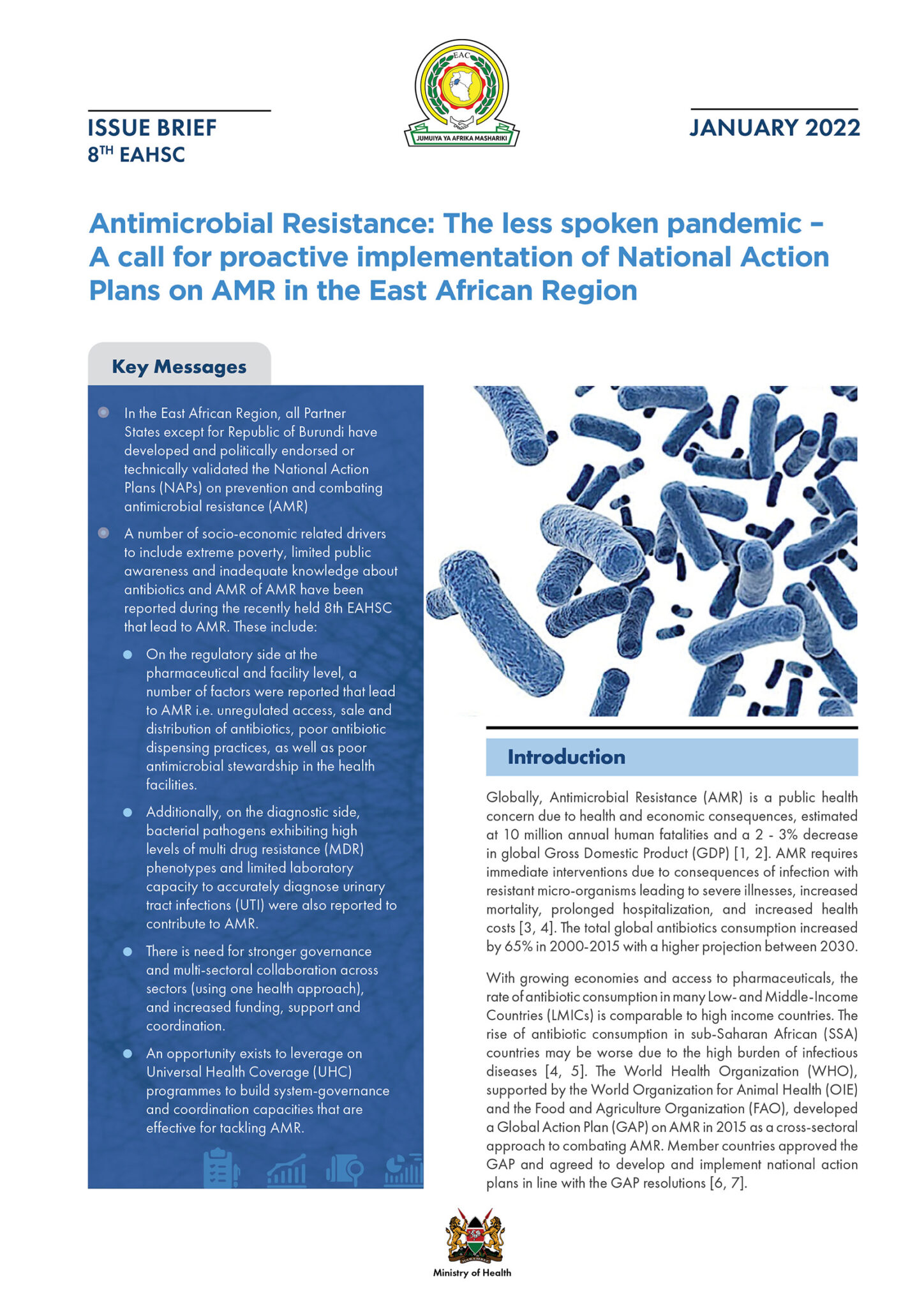 Antimicrobial resistance: The less spoken pandemic – a call for ...