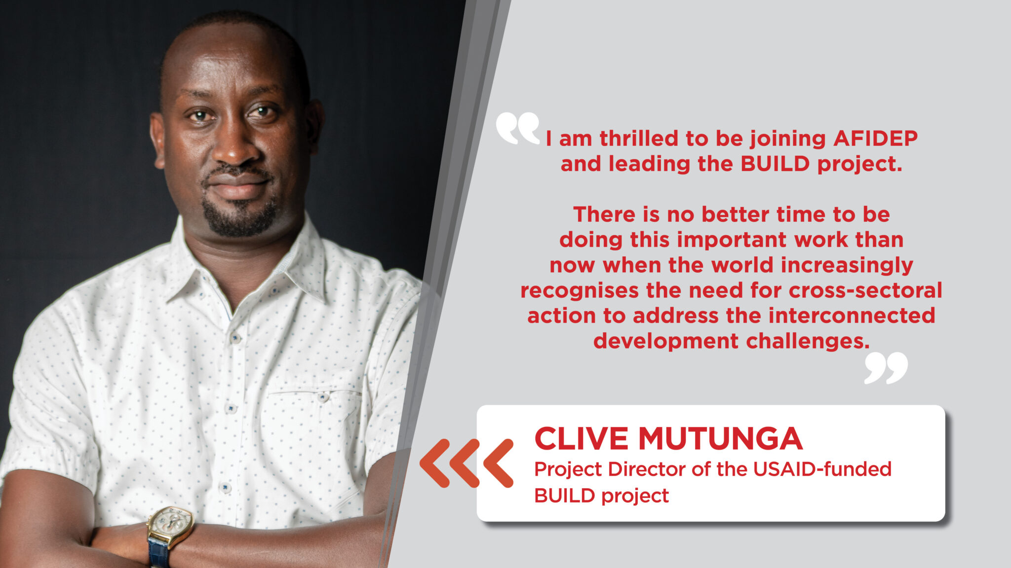 AFIDEP welcomes new Project Director for USAID-funded BUILD project ...