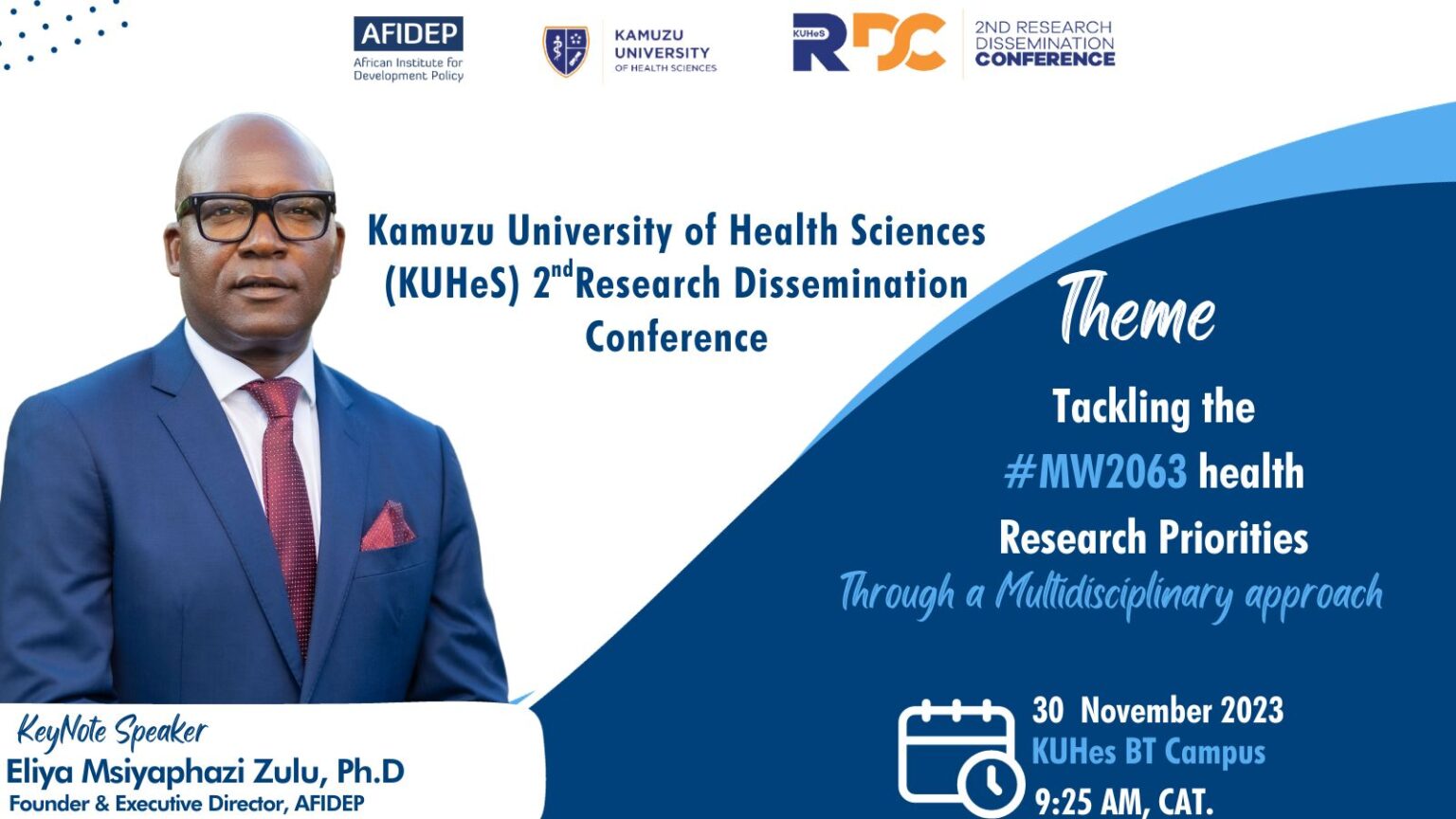 AFIDEP at the 2023 Kamuzu University of Health Sciences research ...