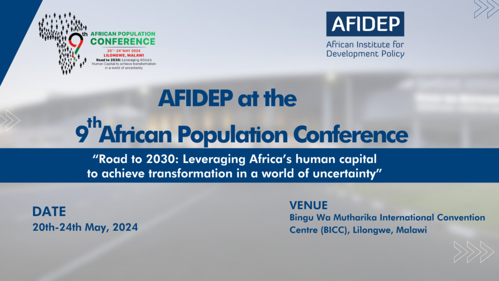 AFIDEP at the 9th African Population Conference - African Institute for ...