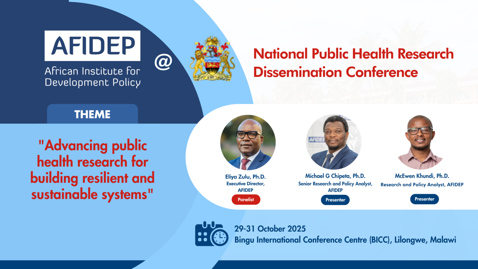 AFIDEP at Malawi National Public Health Research Dissemination ...